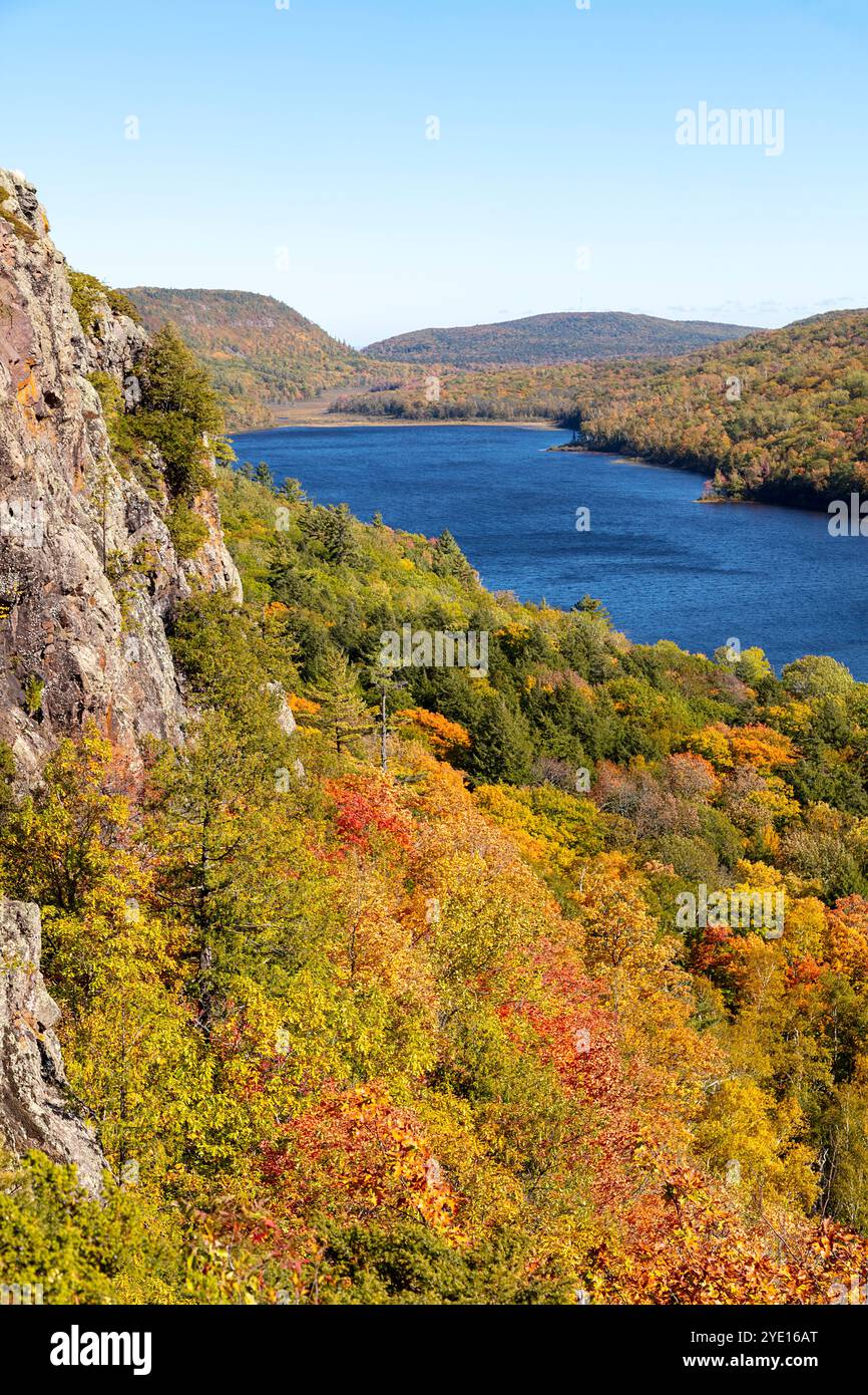 Lake of the Clouds, Porcupine Mountains Wilderness State Park, Upper ...