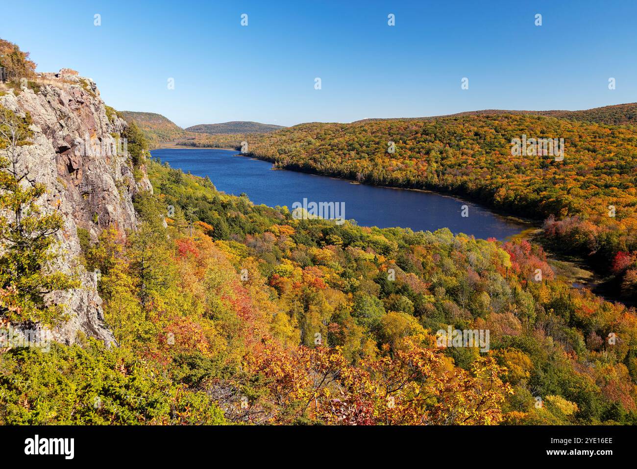 Lake of the Clouds, Porcupine Mountains Wilderness State Park, Upper ...