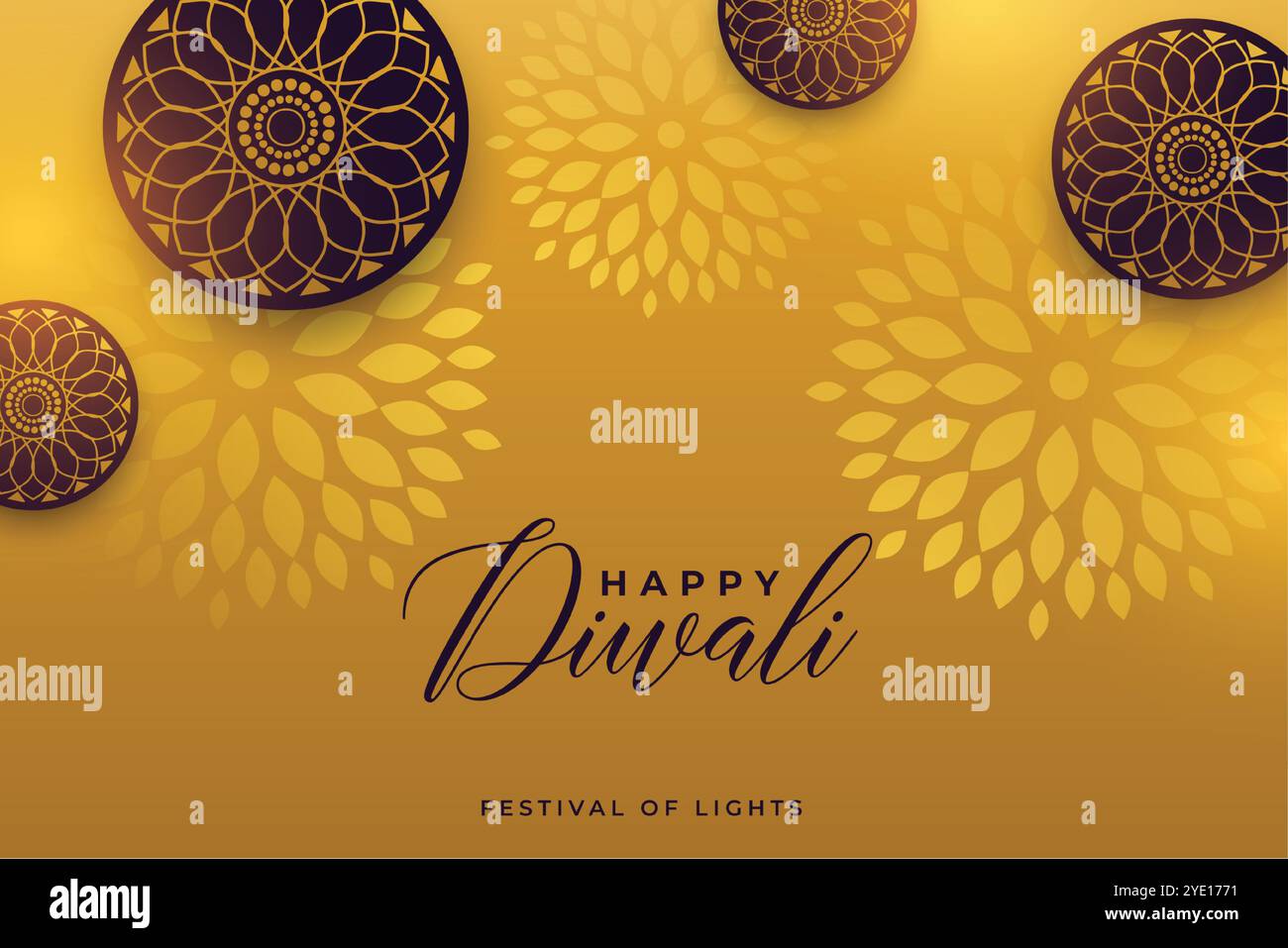 Happy diwali invitation card hi-res stock photography and images - Alamy