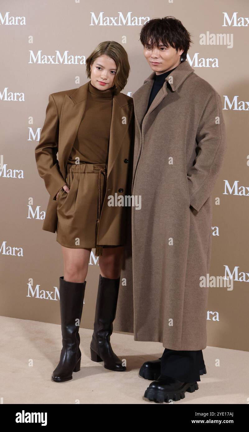 October 28, 2024, Tokyo, Japan - Japan's Olympic judo medalists Hifumi ...