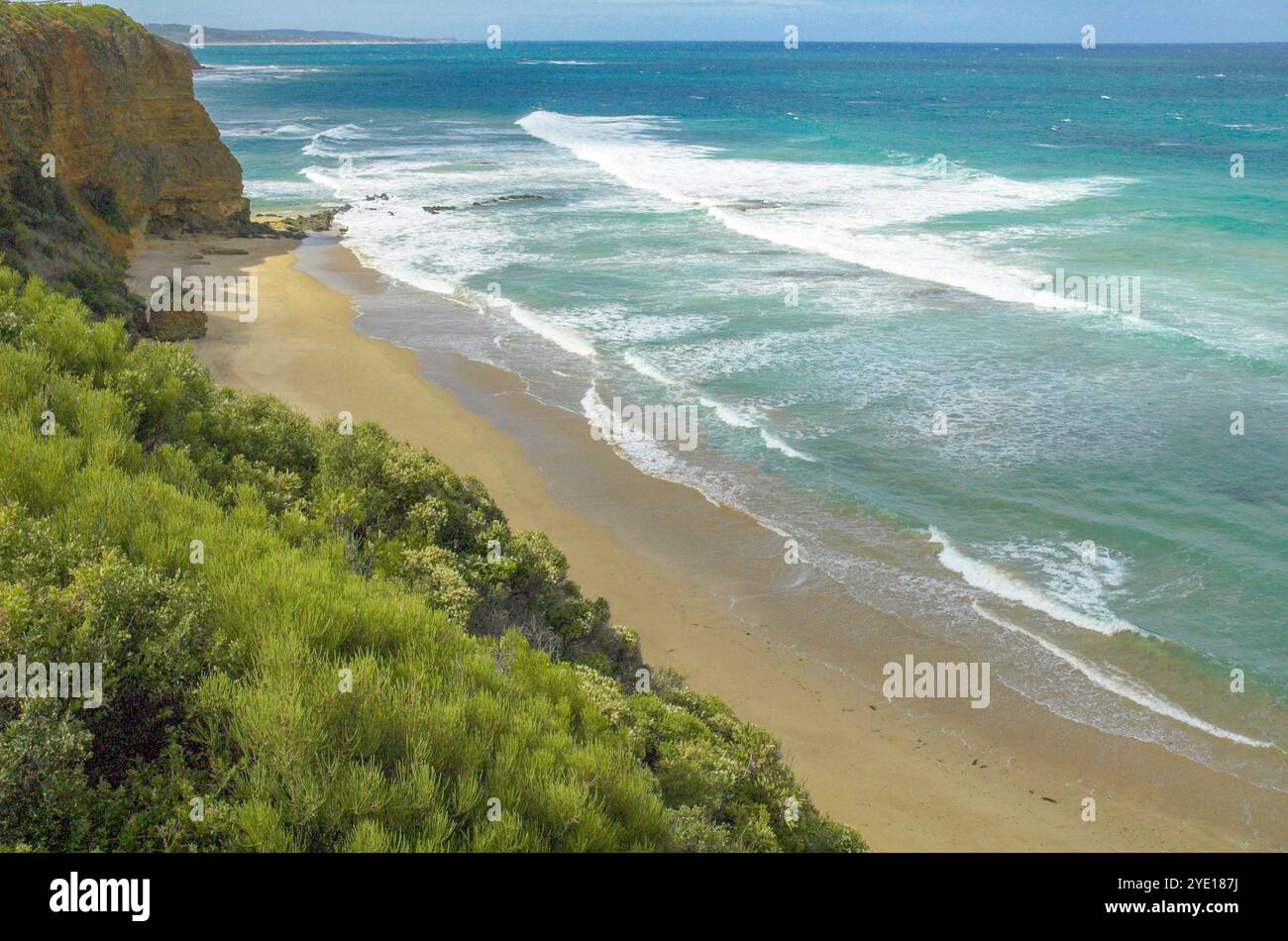 Bells Beach on the Great Ocean Road, western Victoria, Australia Stock ...