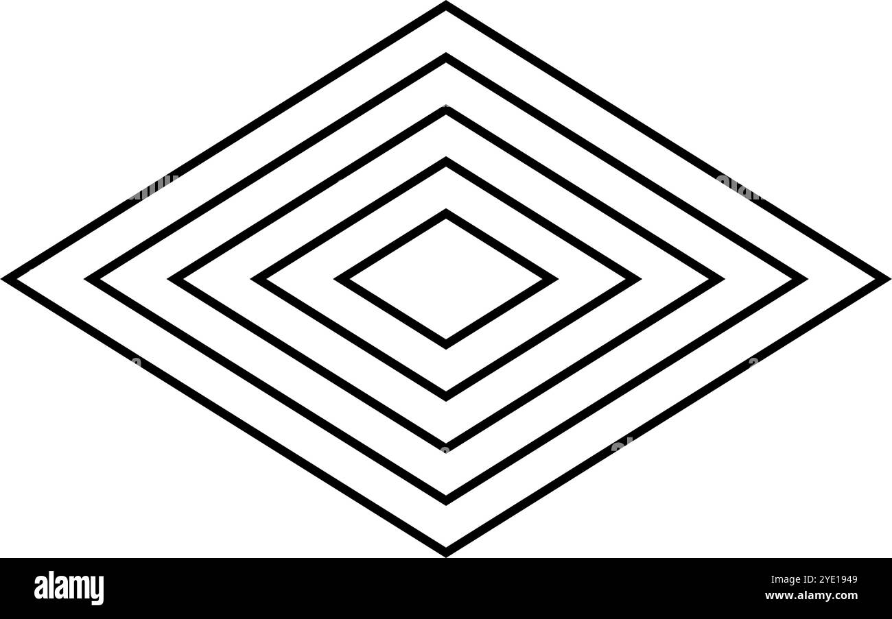 Geometric Diamond Shapes