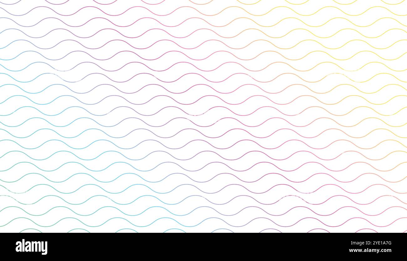 minimalist wave pattern colorful background Stock Vector Image & Art ...