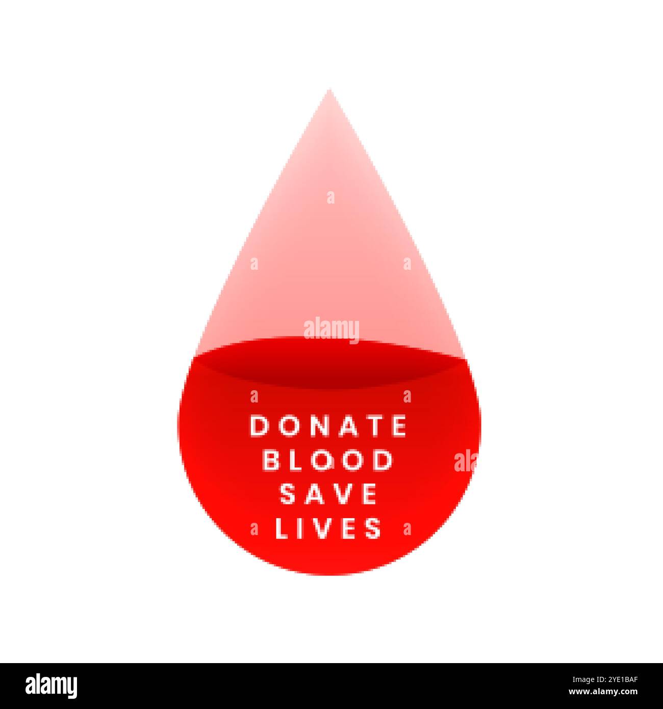 donate blood save lives concept poster for world blood donor day Stock ...