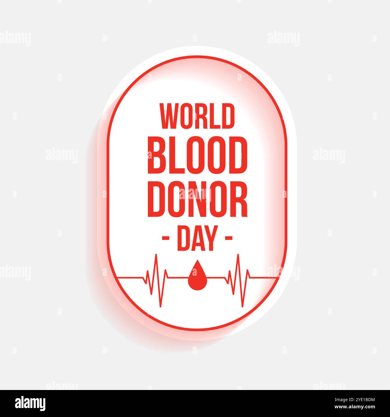 world blood donor day awareness poster design Stock Vector Image & Art ...