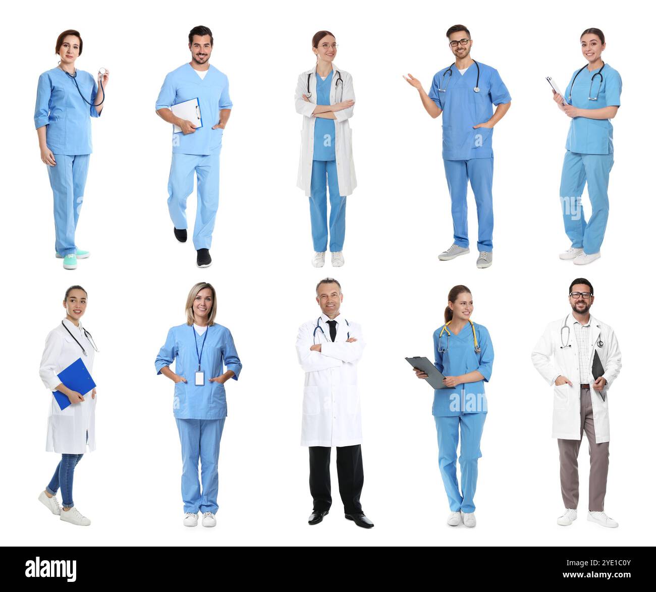 Collage professional workers hi-res stock photography and images - Alamy