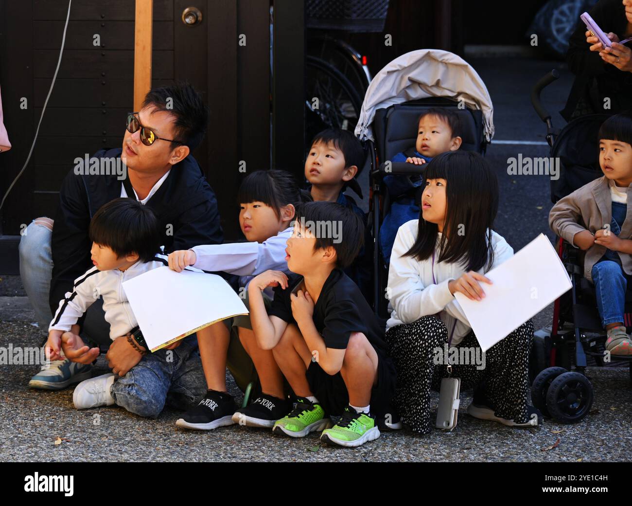 IGA, JAPAN - OCTOBER 15, 2024 - The scene of the "Ueno Tenjin Festival ...