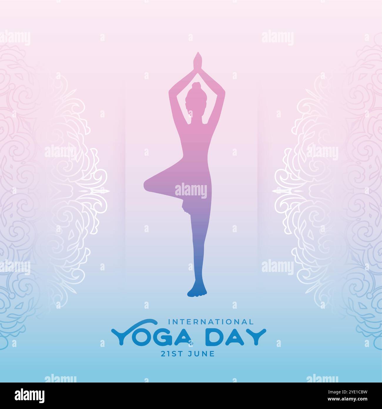 internation day of yoga nice poster design Stock Vector Image & Art - Alamy
