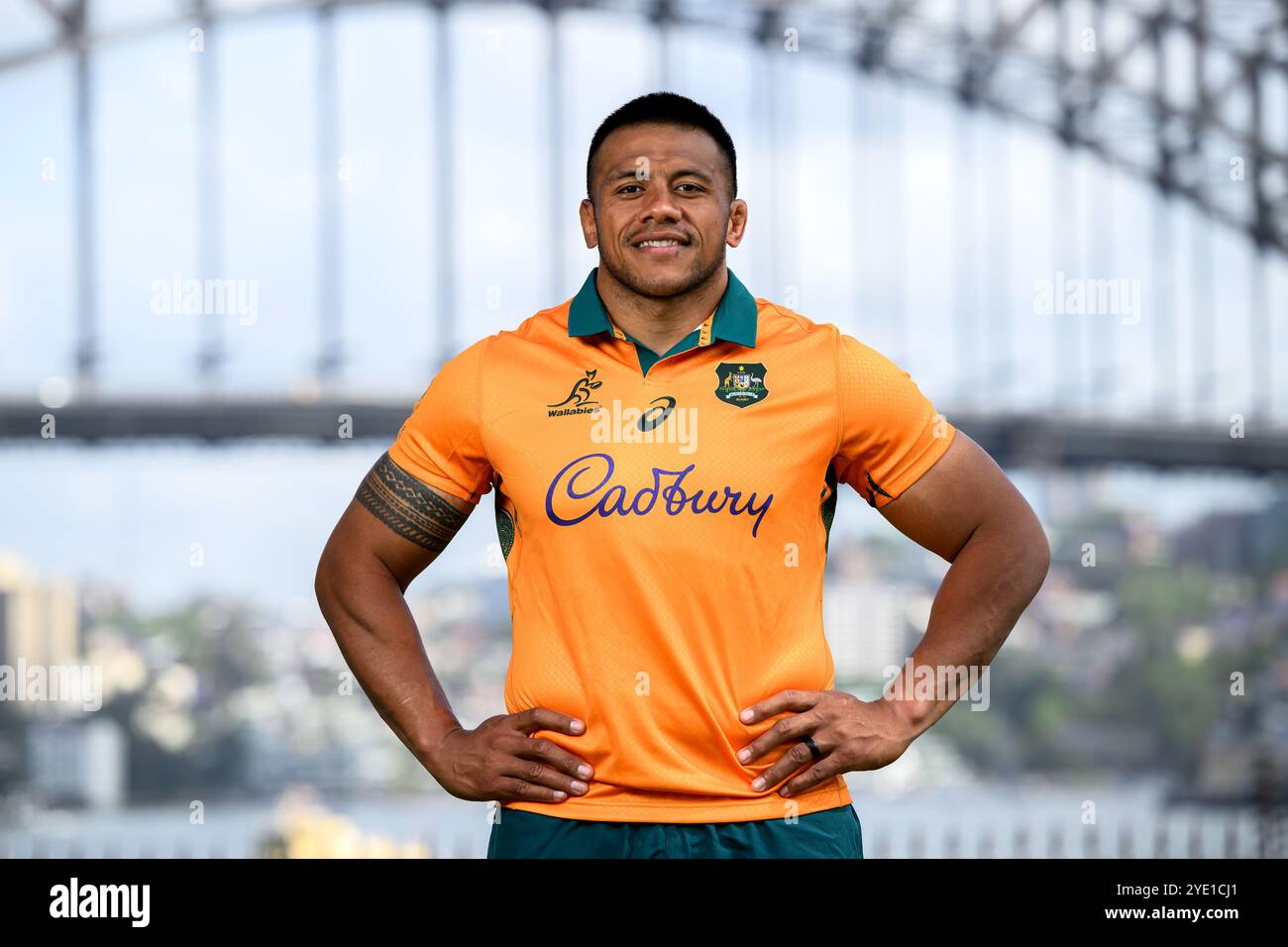 Sydney, Australia. 29th Oct, 2024. Allan Alaalatoa poses for a ...