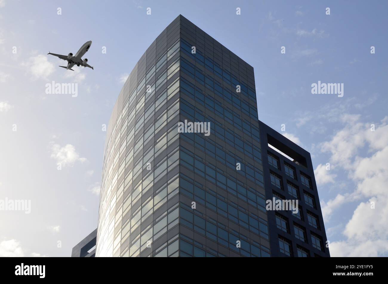 Airplane building industrial construction transportation hi-res stock ...