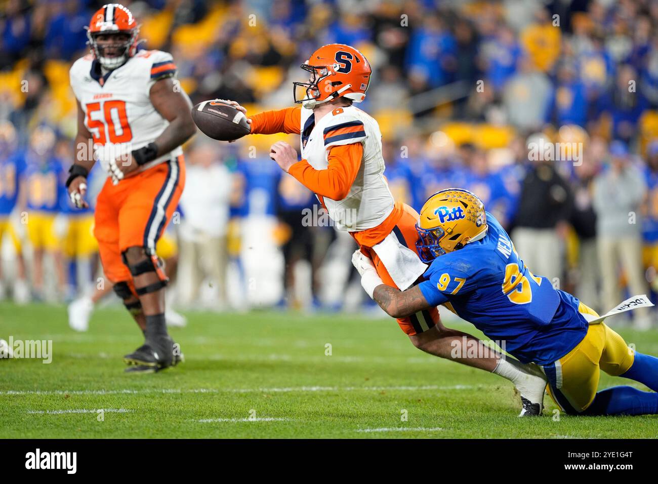 Pittsburgh, Pennsylvania, USA. 24th Oct, 2024. October 24, 2024: Kyle ...