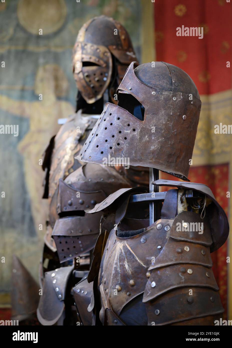 Medieval armor production hi-res stock photography and images - Alamy