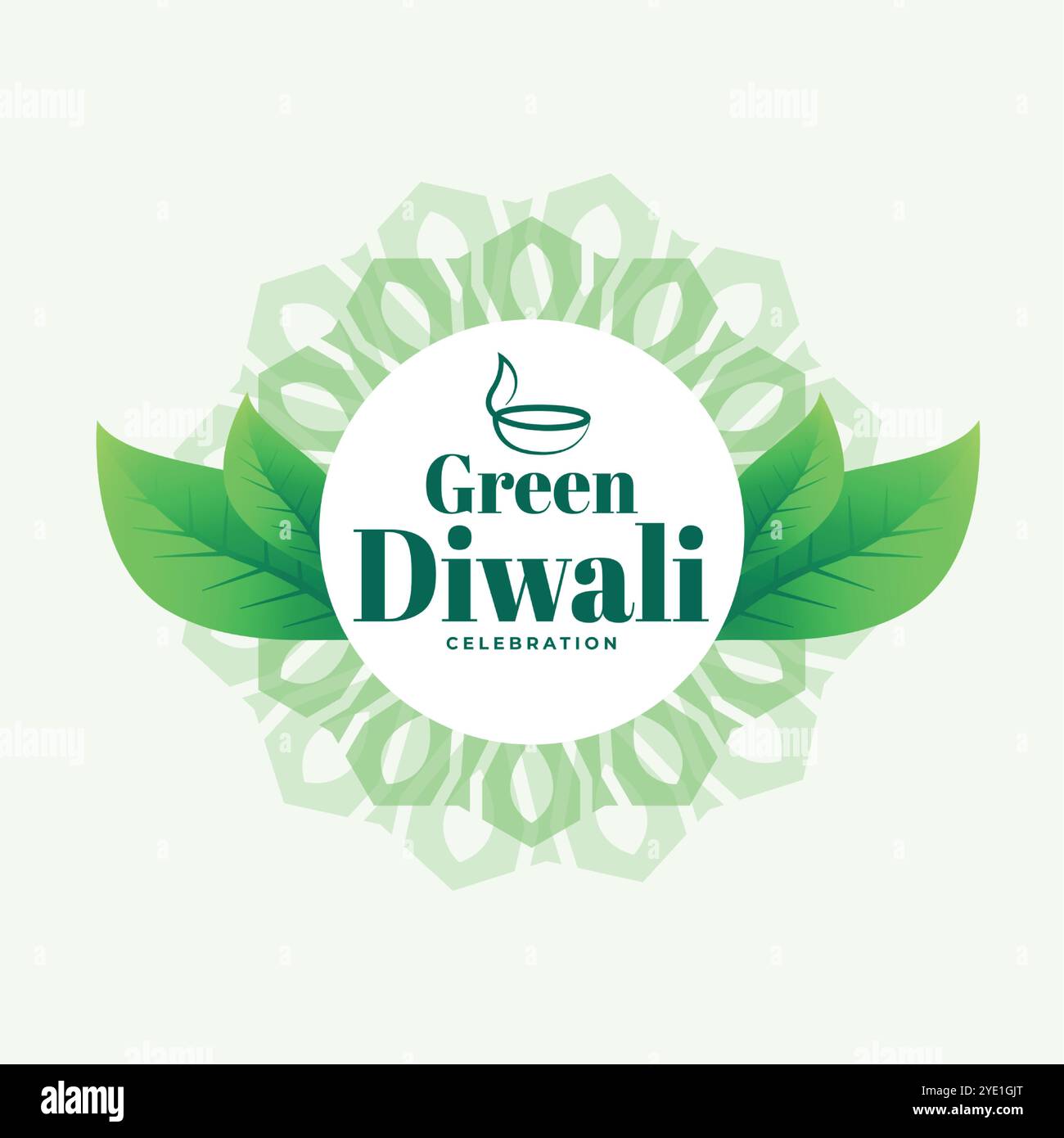 Green Diwali Logo