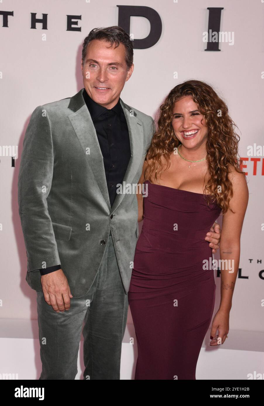 New York, NY, USA. 28th Oct, 2024. Rufus Sewell and Vivian Benitez at the season 2 Premiere Of ...