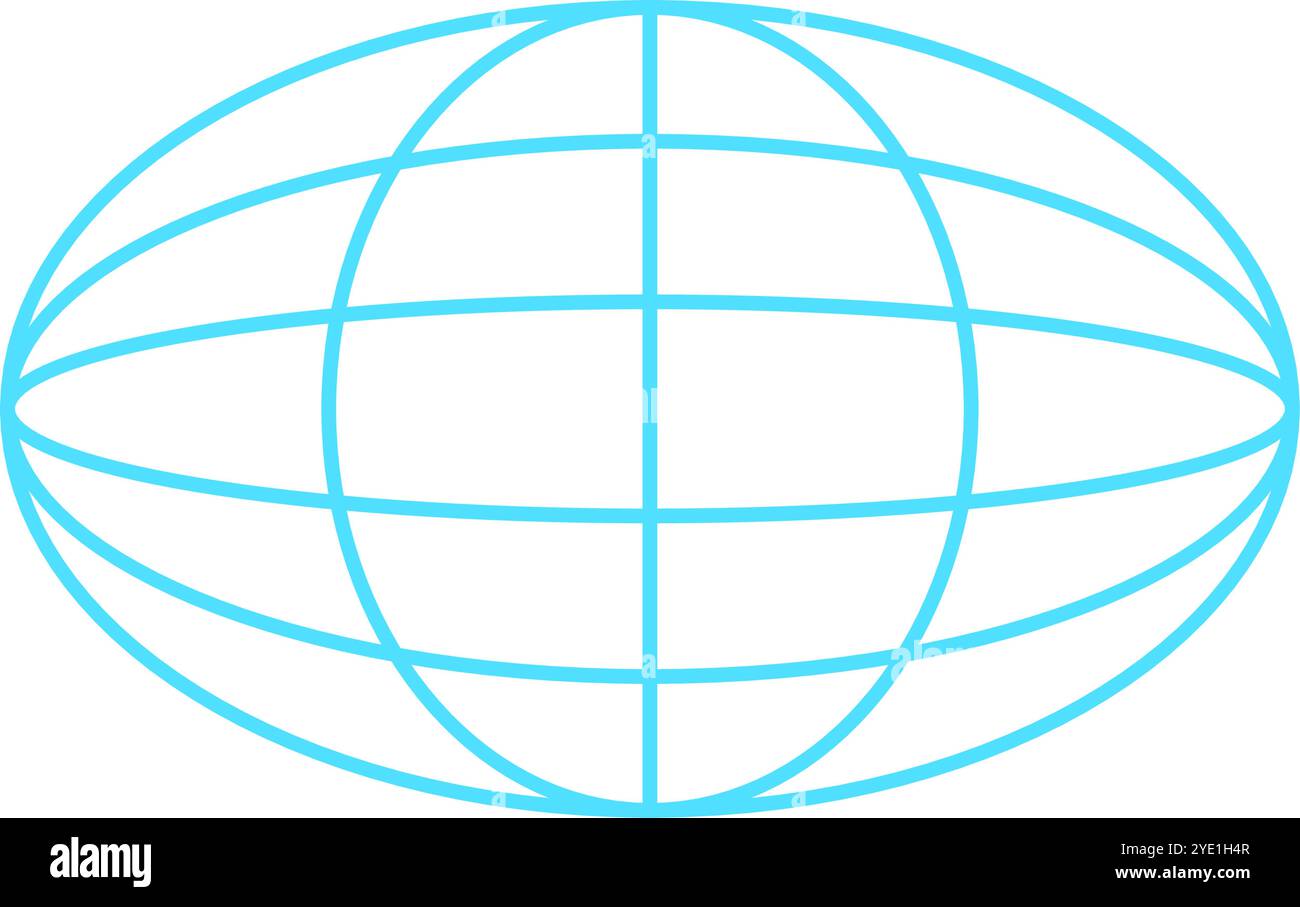 Y2k Grid Globe Symbol Stock Vector Image & Art - Alamy