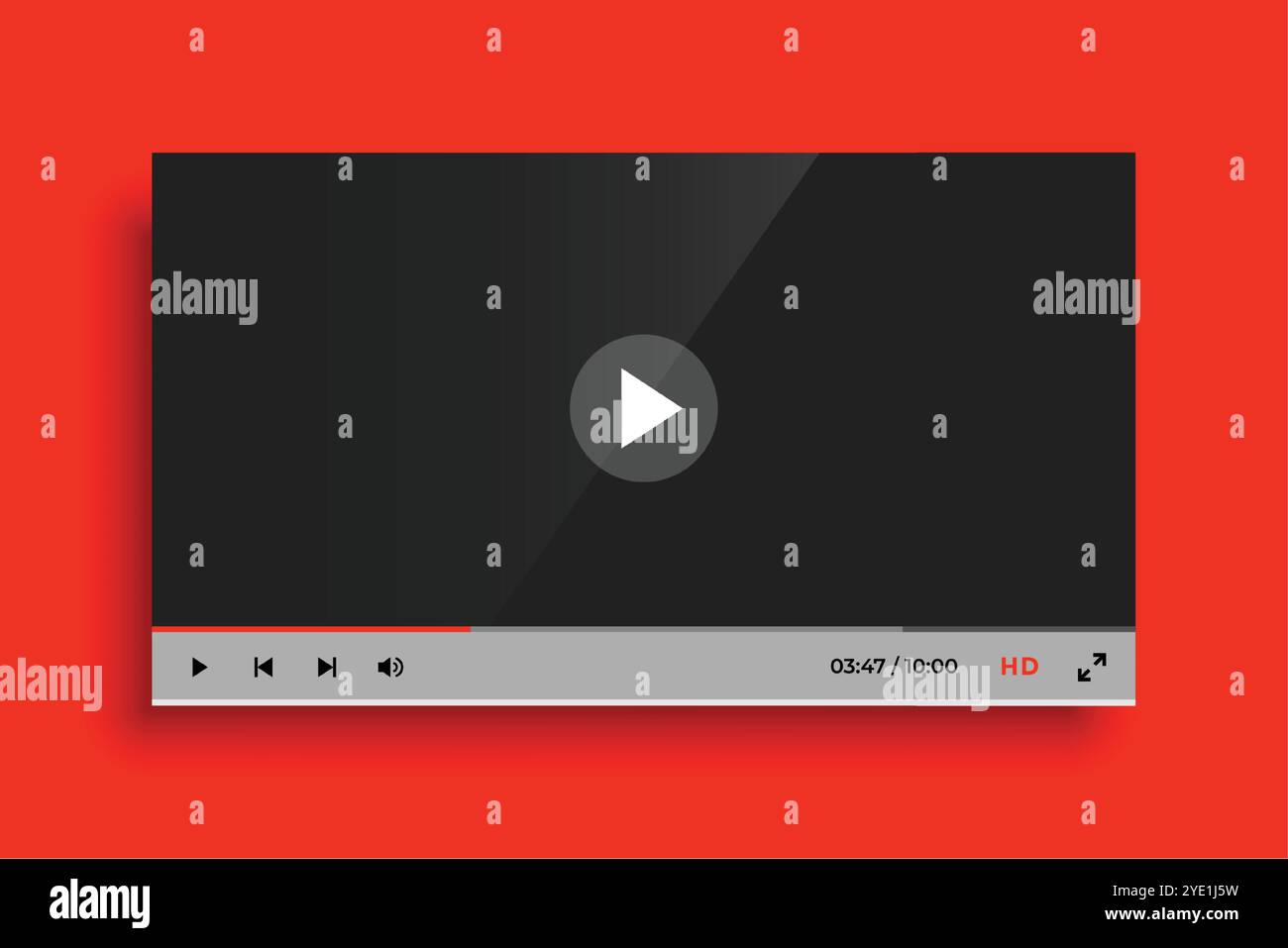 Modern video Stock Vector Images - Alamy