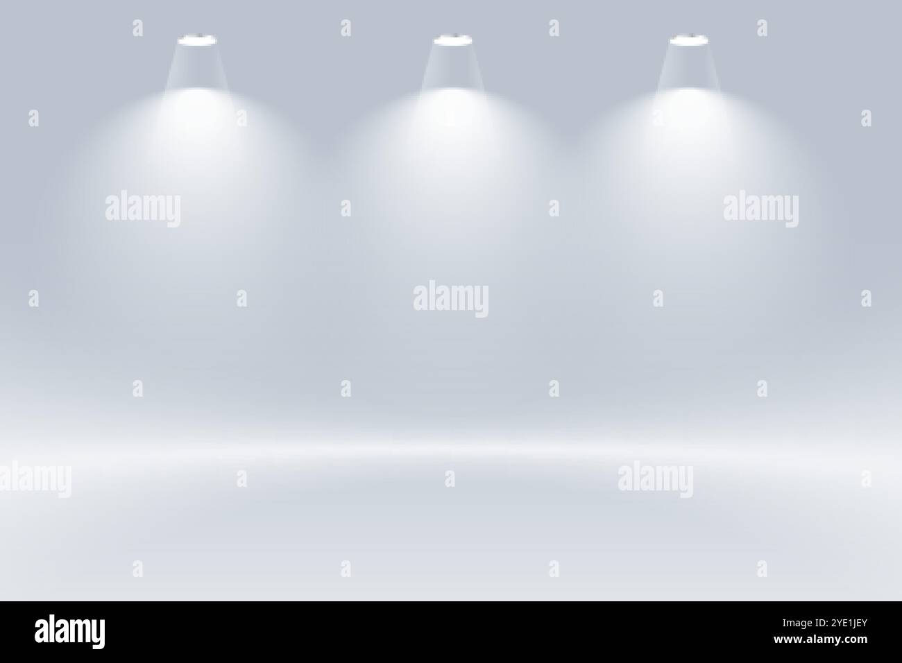 white stage background with focus light effect Stock Vector Image & Art ...
