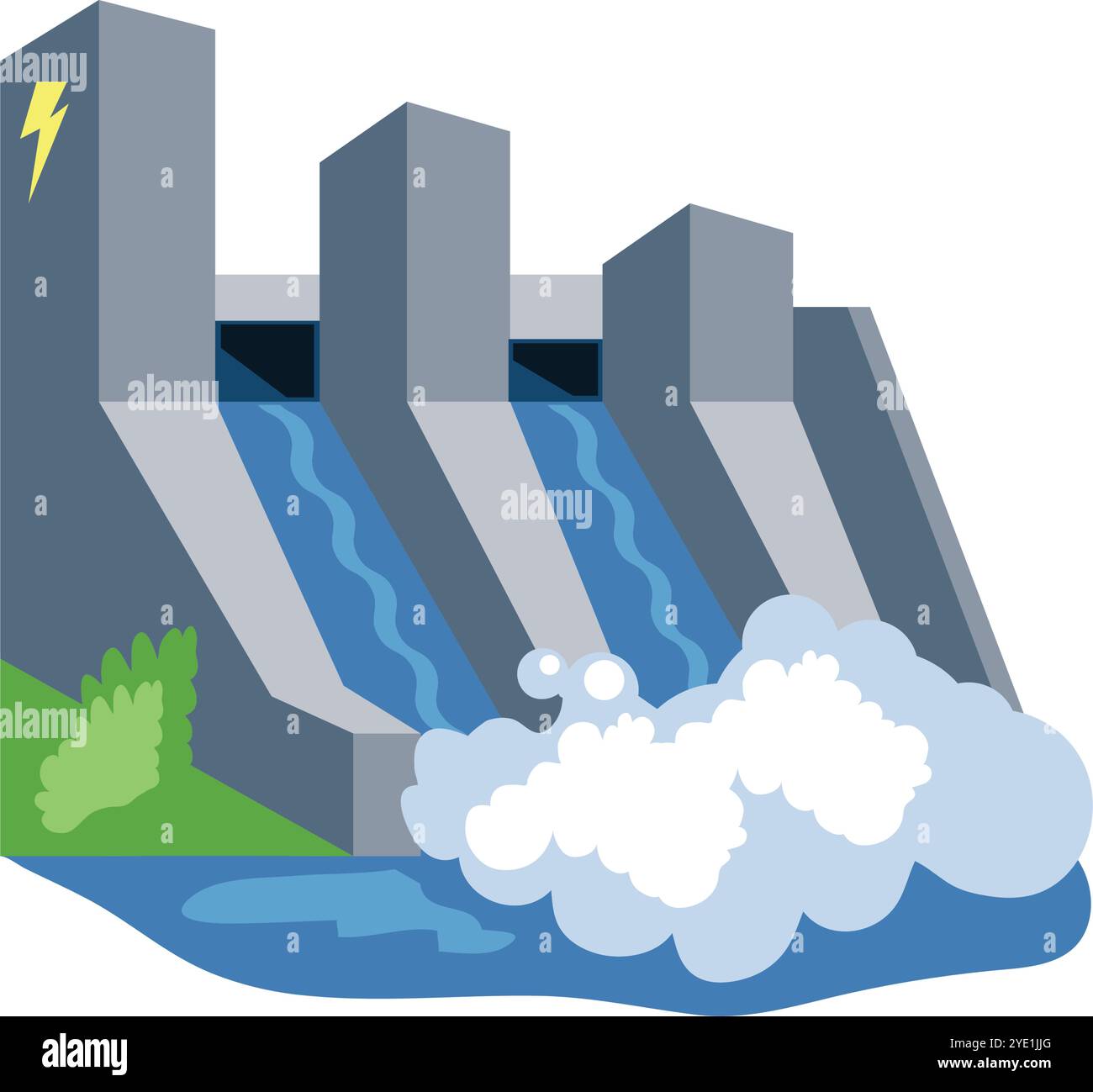 hydro renewable energy sources Stock Vector Image & Art - Alamy
