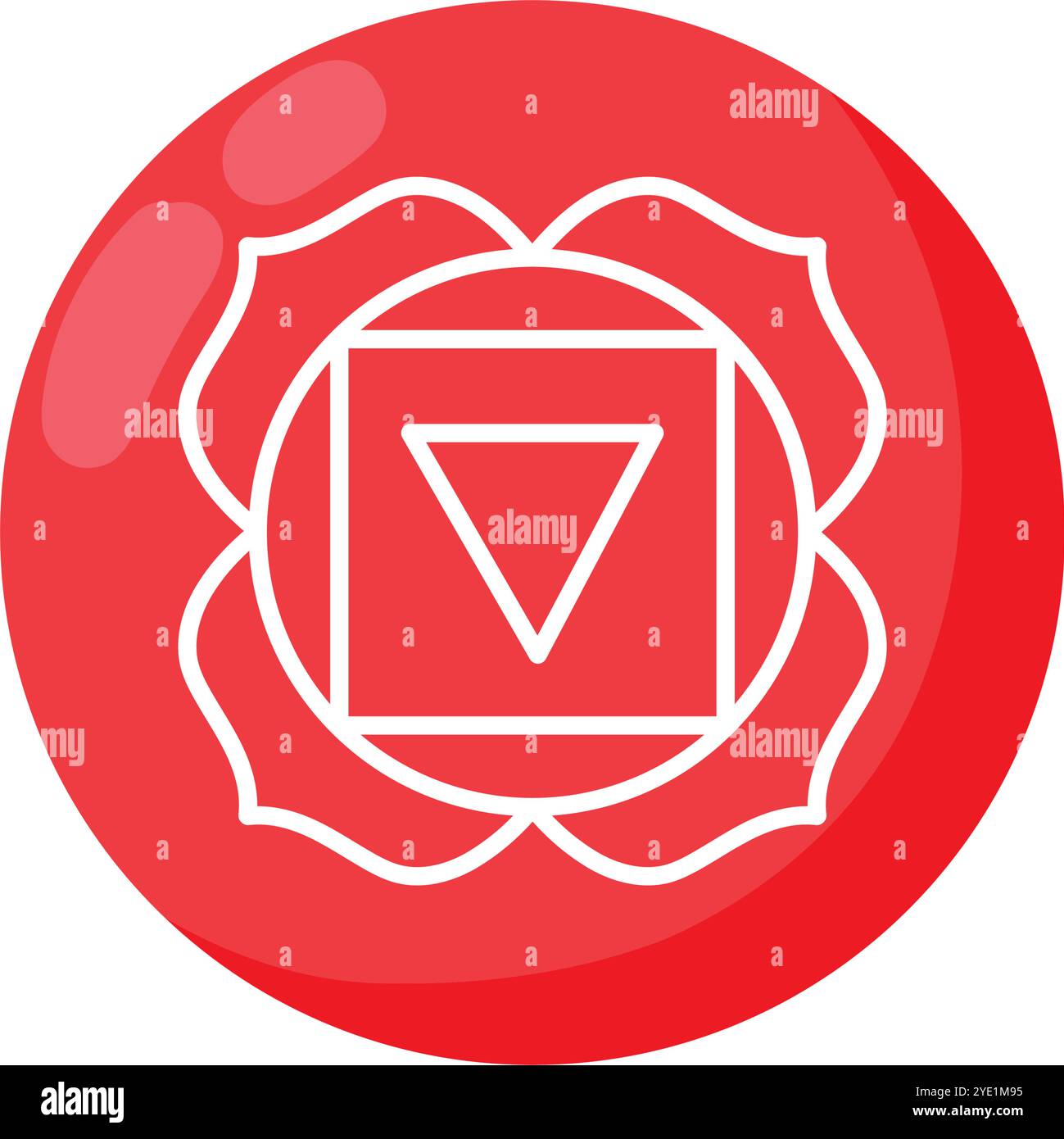 root first chakra muladhara Stock Vector Image & Art - Alamy