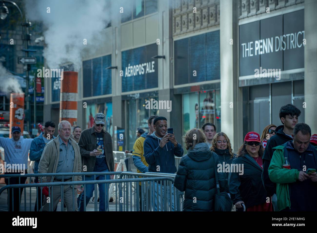 Oct 27 2024 Madison Square Garden Trump Rally, New York City Stock ...