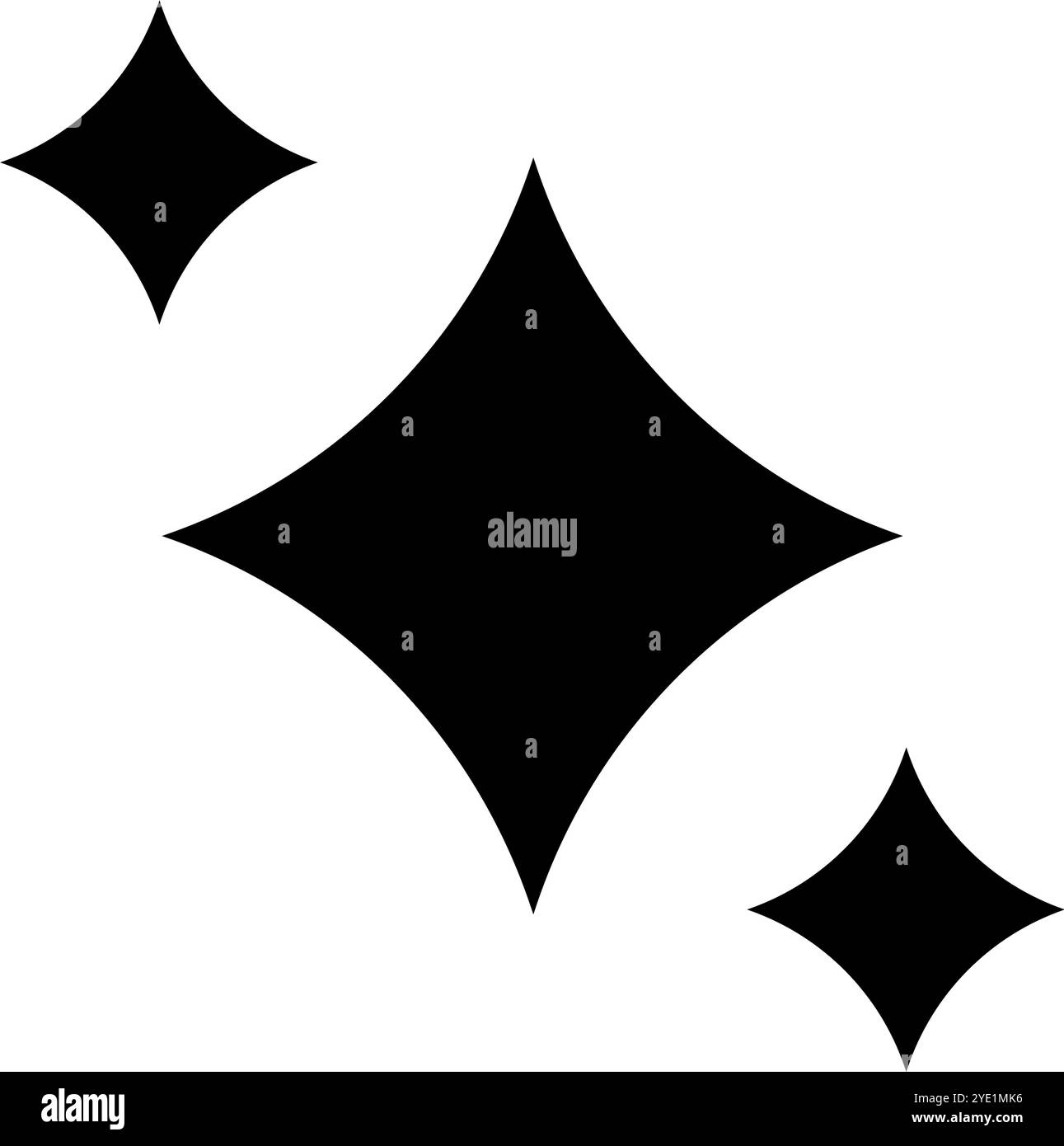 glowing cartoon stars Stock Vector Image & Art - Alamy