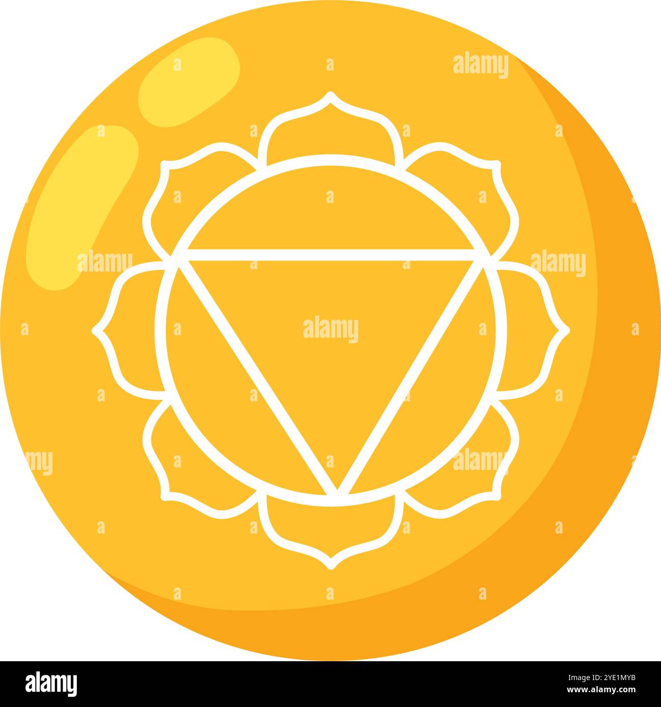 manipura solar plexus chakra Stock Vector Image & Art - Alamy
