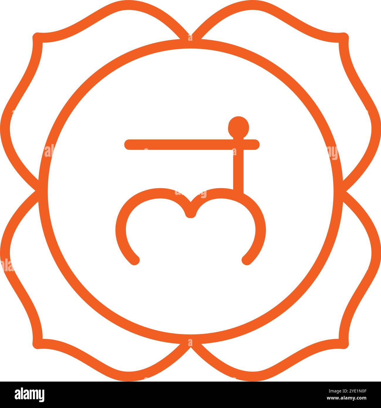 root chakra muladhara tantrism Stock Vector Image & Art - Alamy