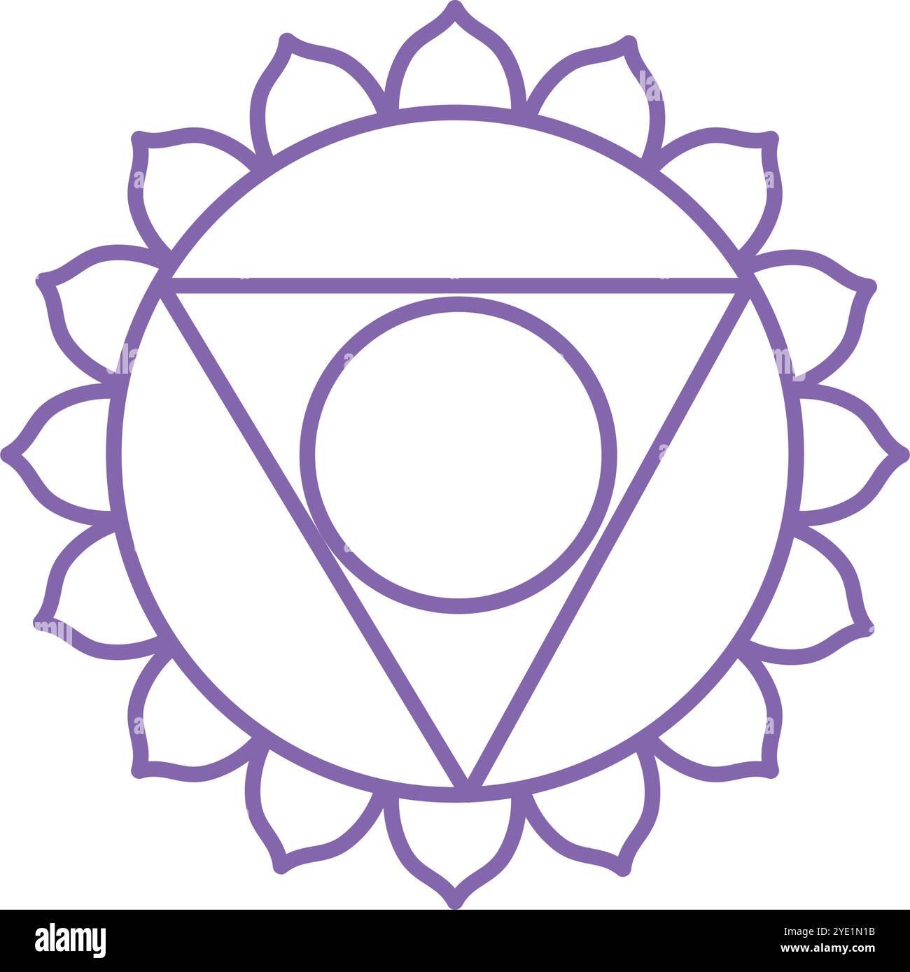 visuddha throat chakra esoteric Stock Vector Image & Art - Alamy