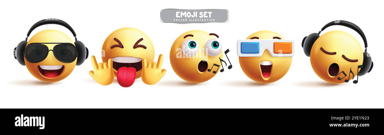 Emoji singing hi-res stock photography and images - Alamy