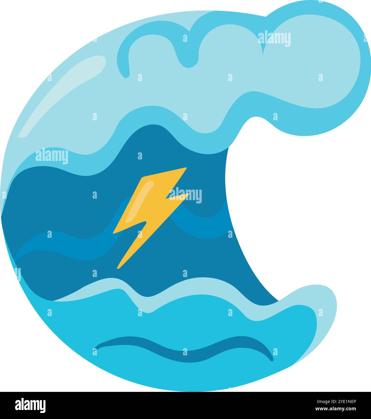 Ocean wave renewable energy Cut Out Stock Images & Pictures - Alamy