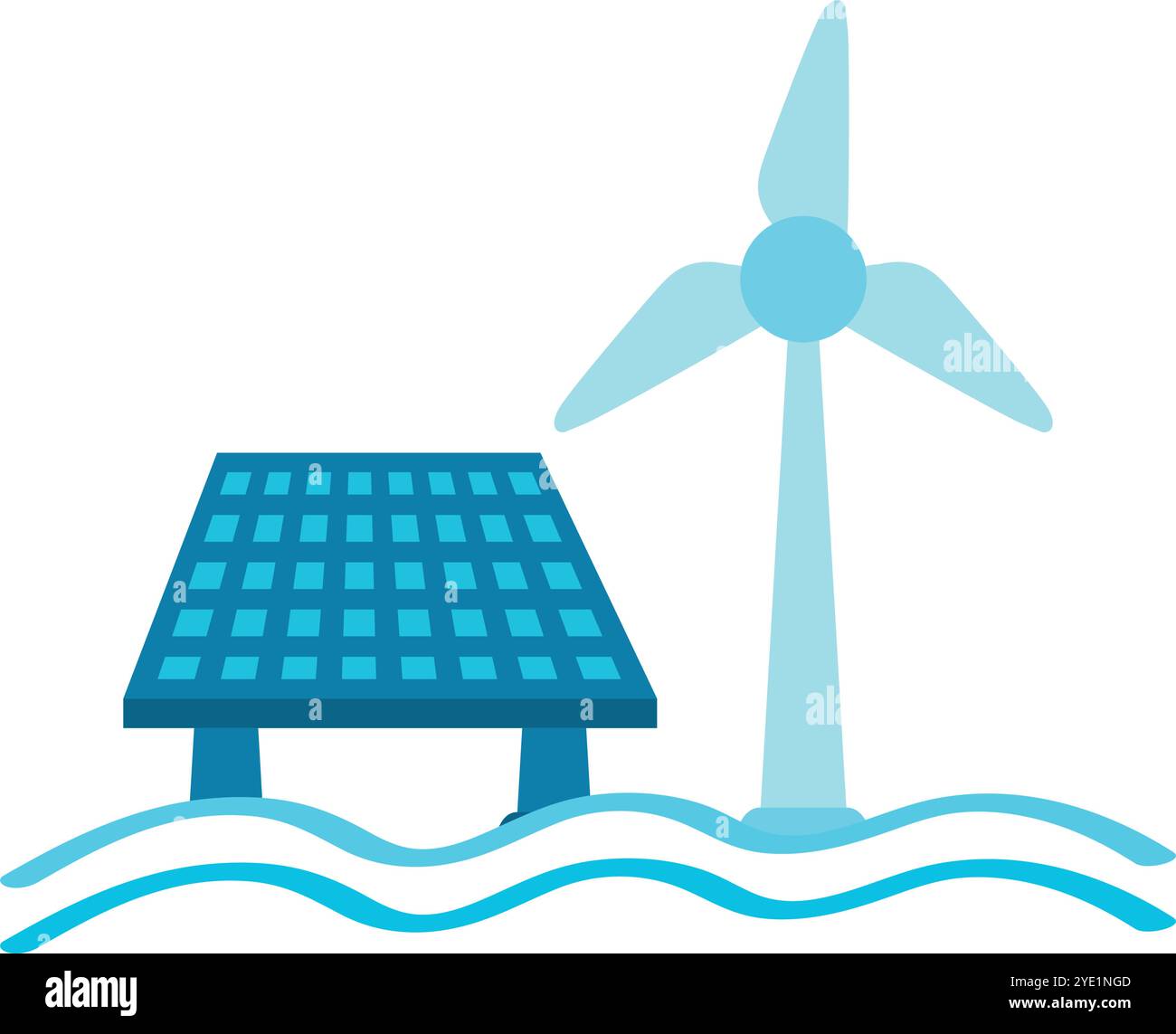 floating ocean renewable energy Stock Vector Image & Art - Alamy