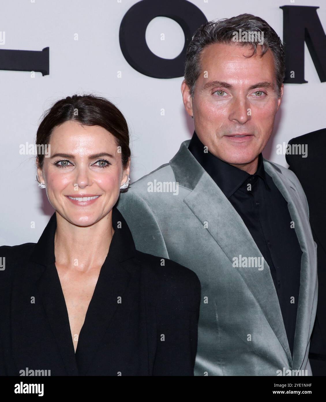 New York City, USA. 28th Oct, 2024. Keri Russell and Rufus Sewell ...