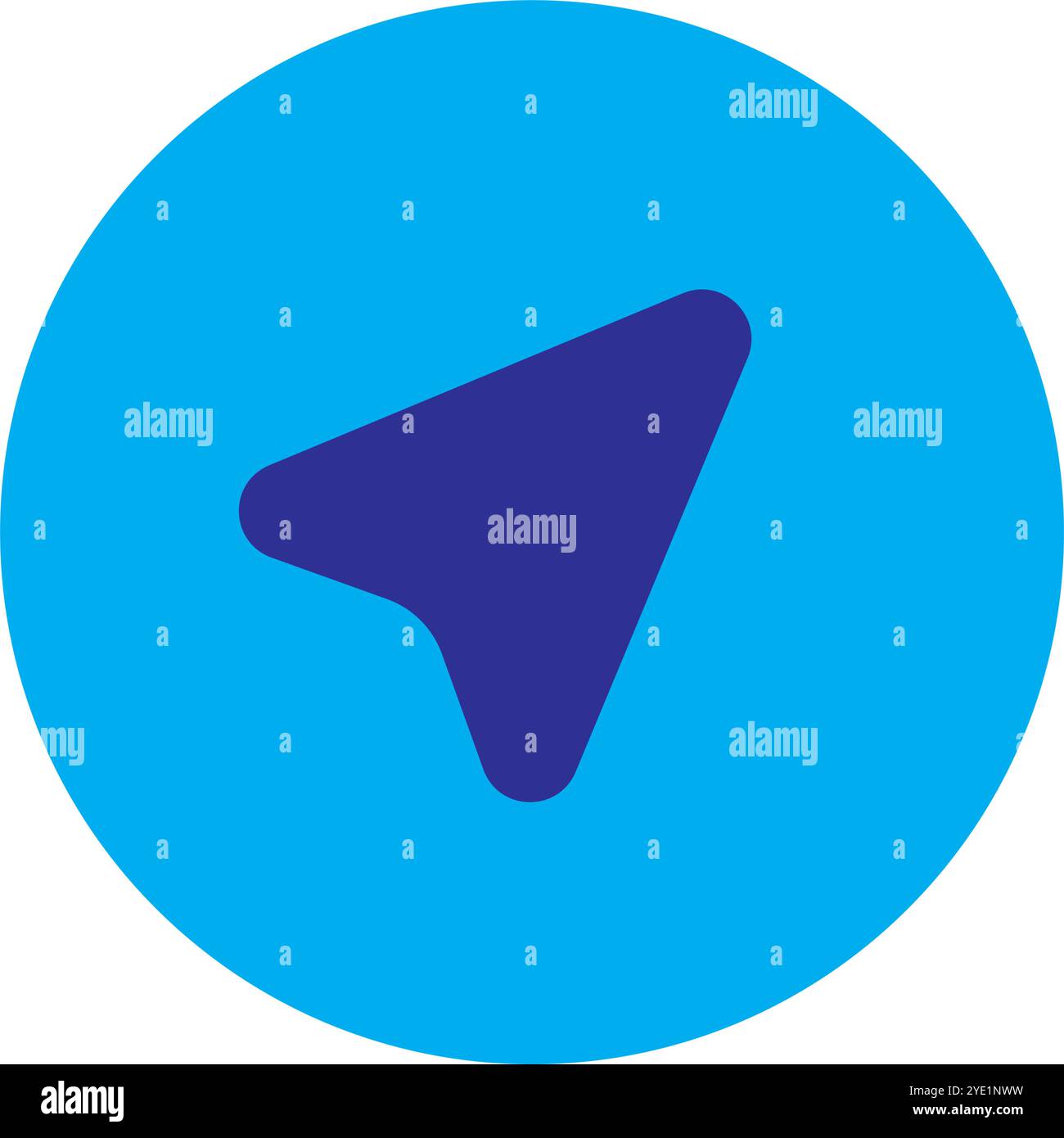 maps and navigation gps arrow Stock Vector Image & Art - Alamy