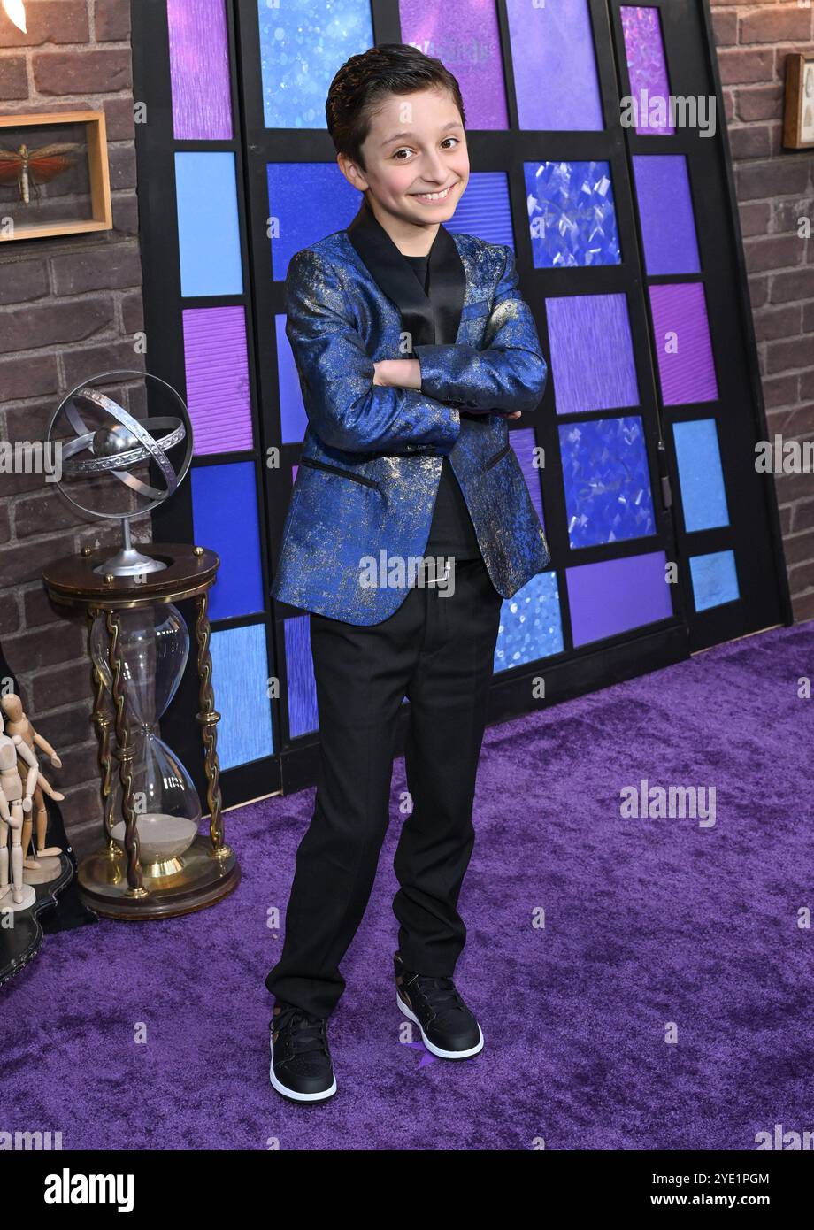Hollywood, USA. 28th Oct, 2024. Max Matenko arriving to ‘Wizards Beyond ...