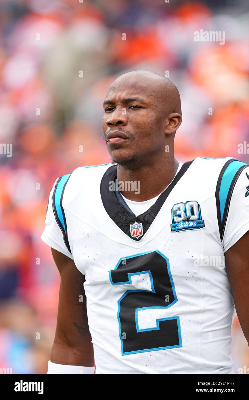 Carolina Panthers cornerback Michael Jackson (2) prior to the game ...