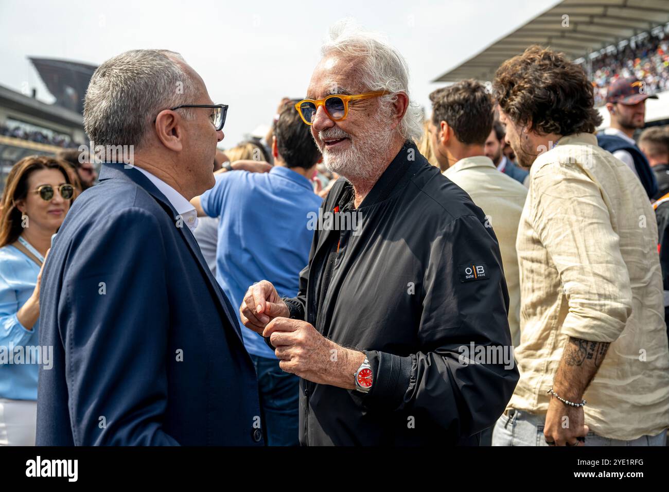 Mexico City, Mexico, 27 Oct 2024, Flavio Briatore, Alpine advisor ...