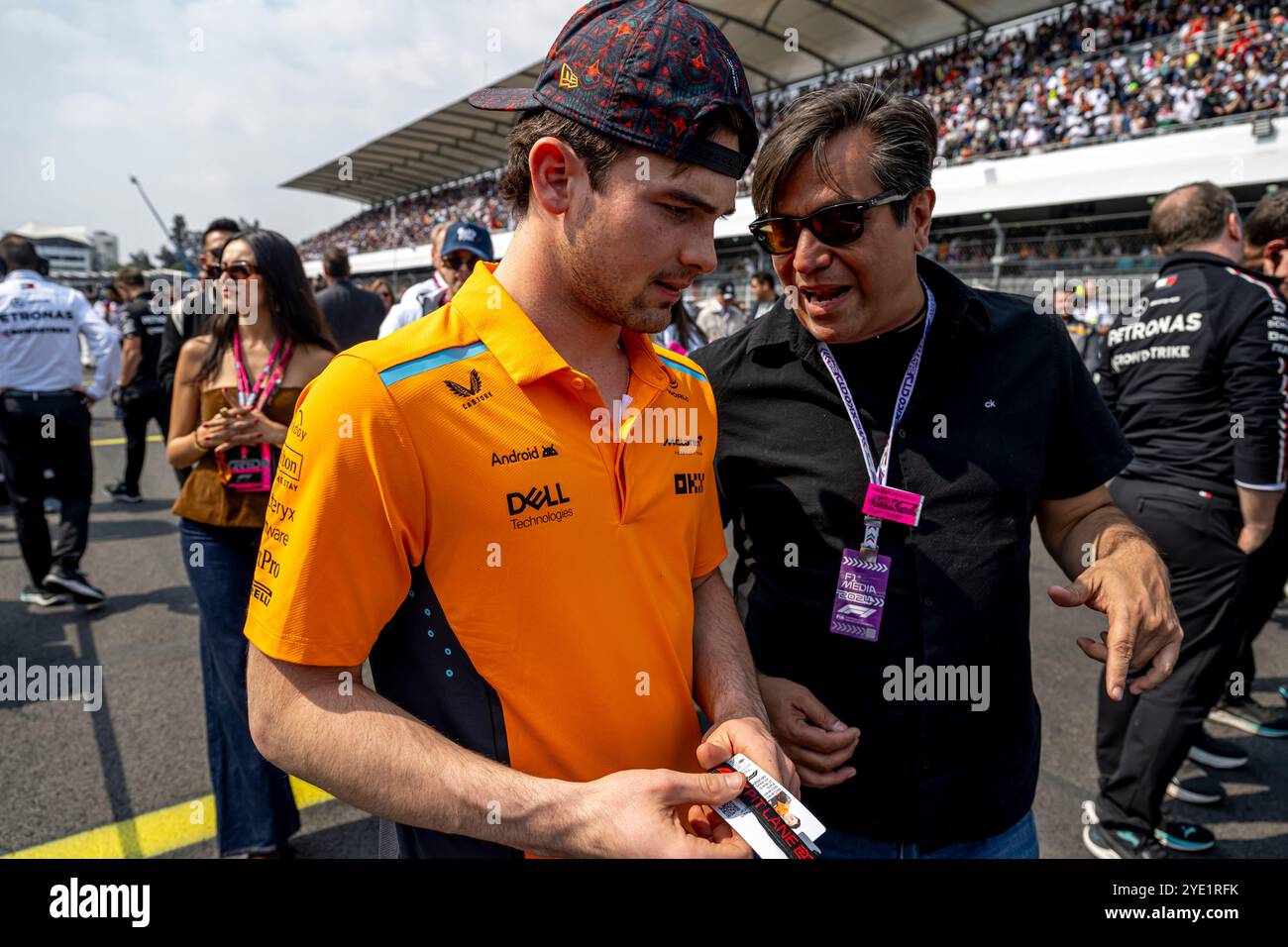 Mexico City, Mexico, 27 Oct 2024, Pato O'Ward, The development driver ...