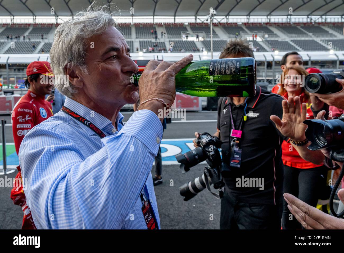 Mexico City, Mexico, 27 Oct 2024, Carlos Sainz Sr., Carlos Sainz's ...