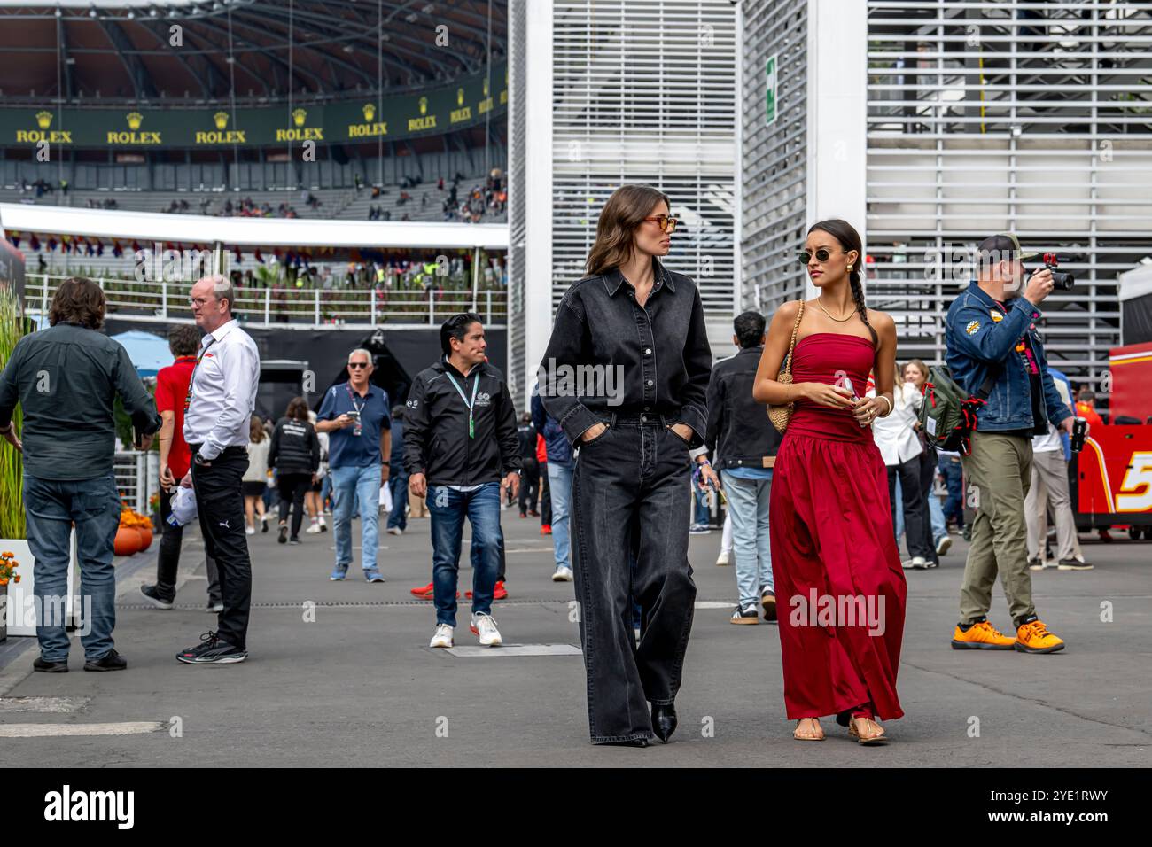 Mexico City, Mexico, 27 Oct 2024, Rebecca Donaldson, Carlos Sainz's ...