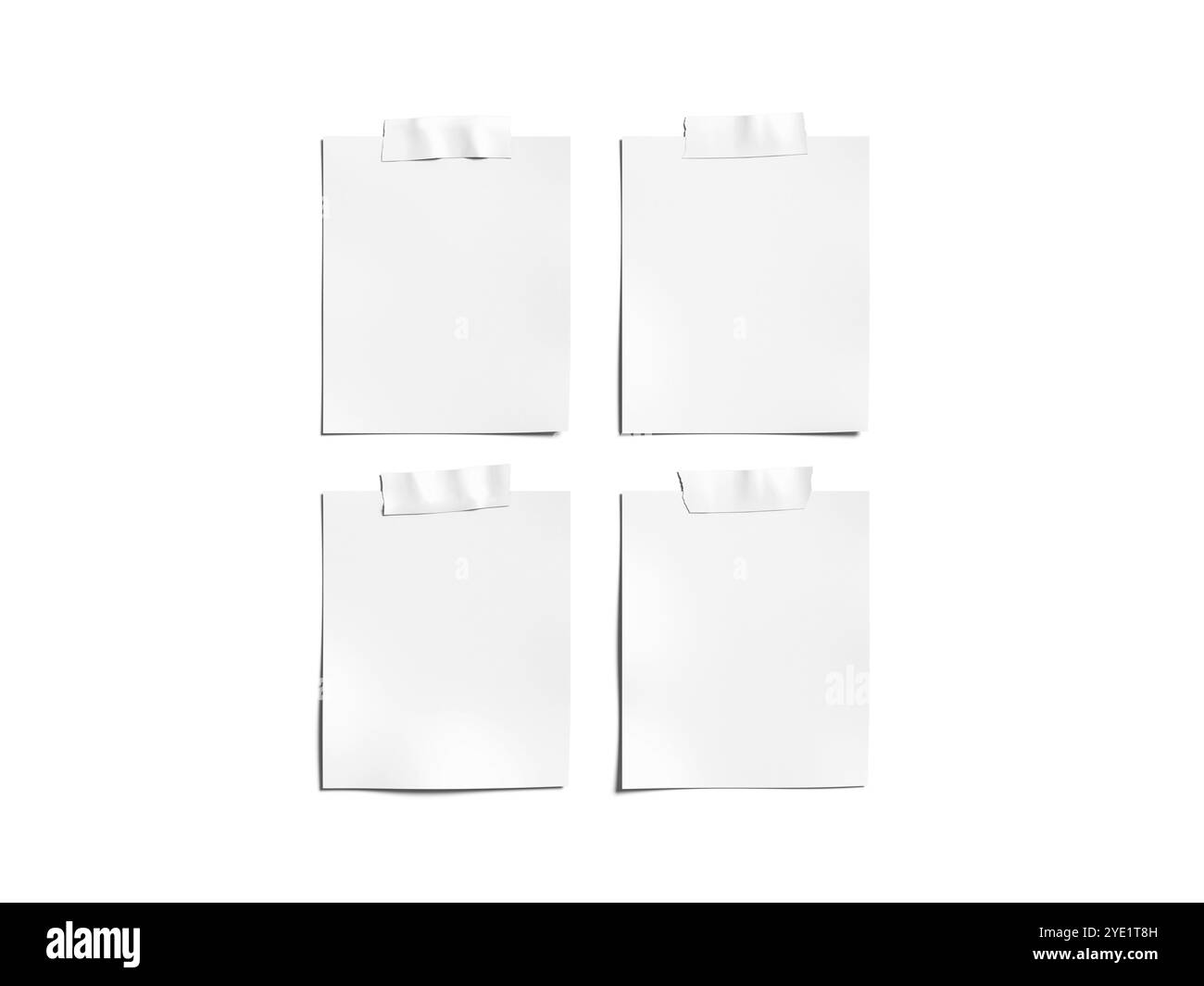 Mockup square white frame Black and White Stock Photos & Images - Alamy