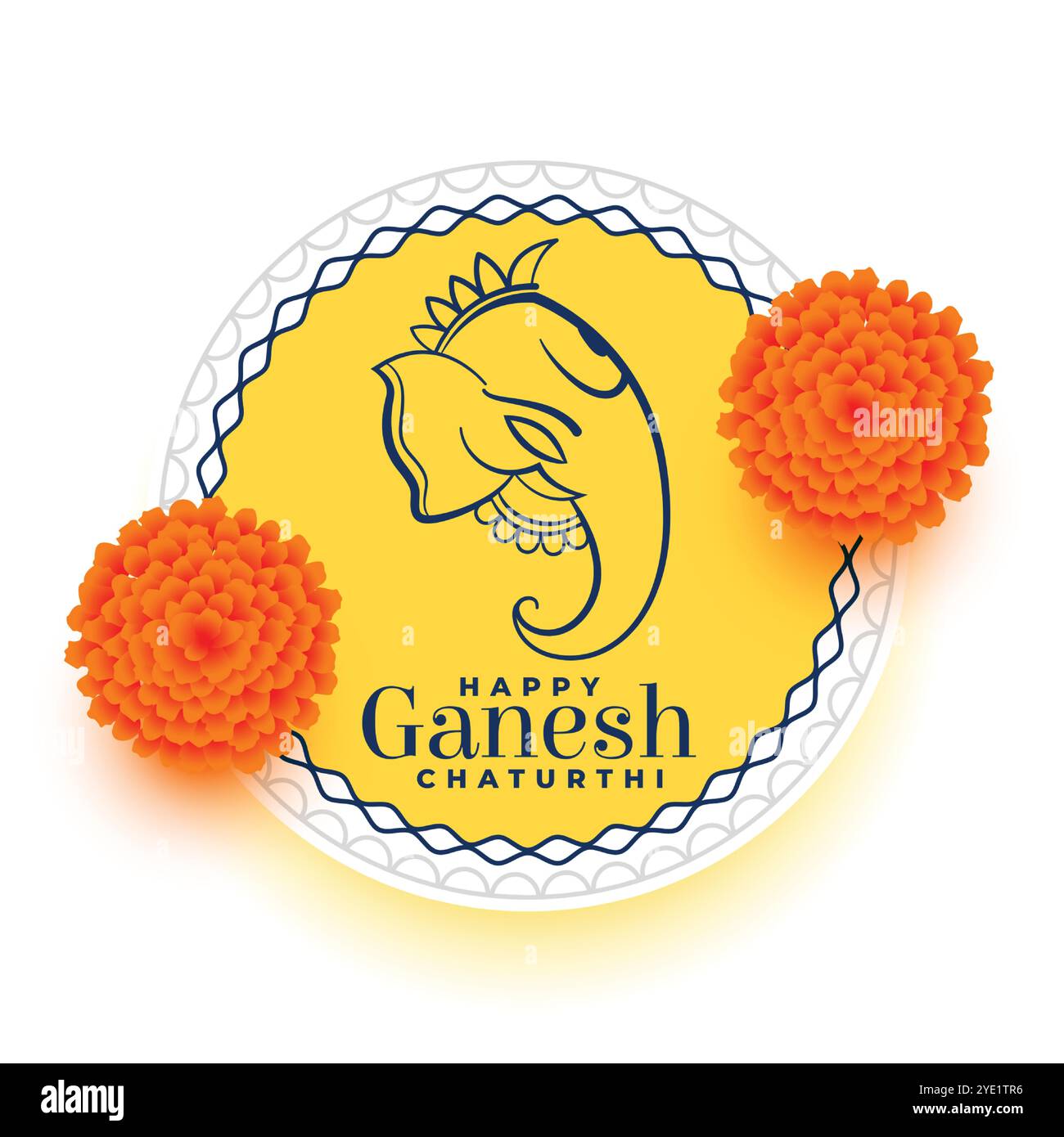 Ganesh chaturthi post design hi-res stock photography and images - Alamy