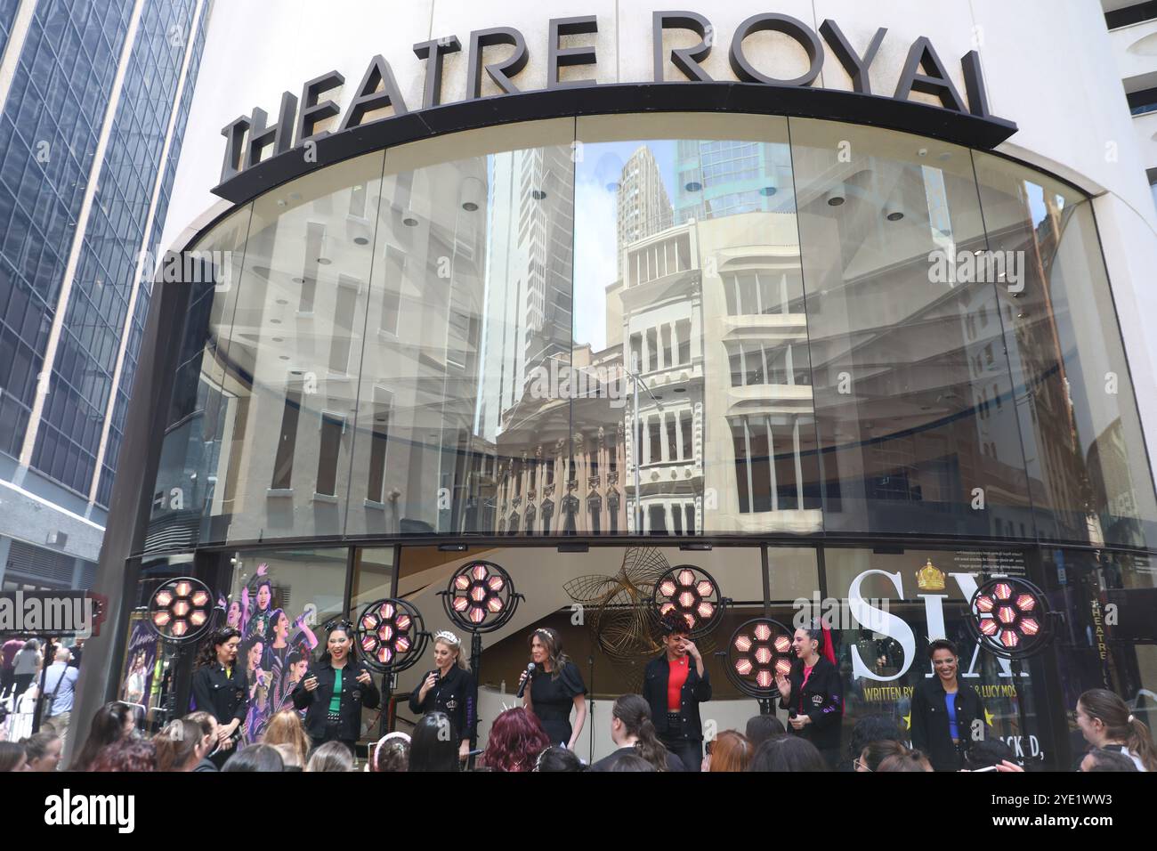 Sydney, Australia. 29th October 2024. The SIX cast put on an exclusive ...