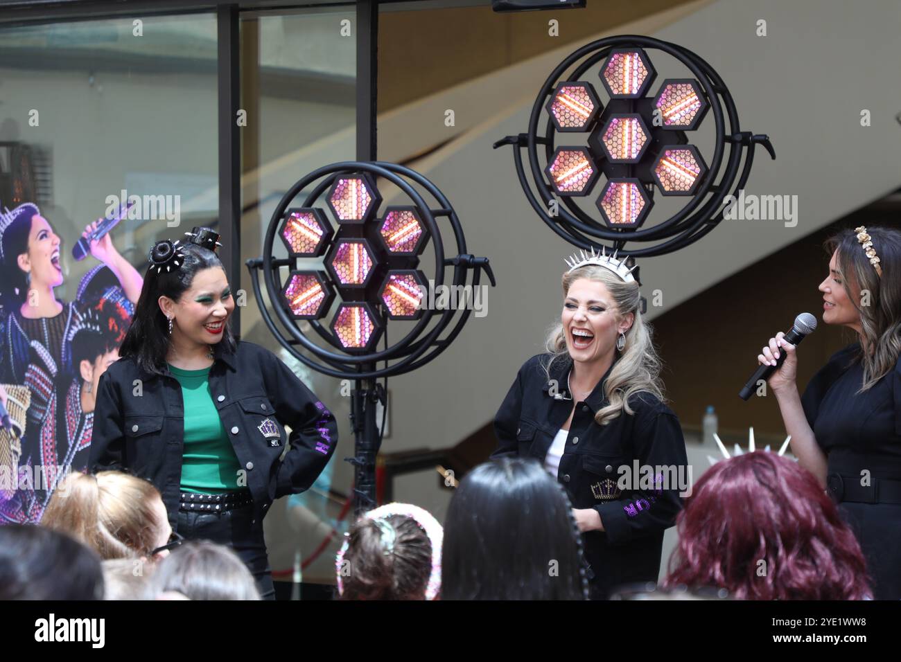 Sydney, Australia. 29th October 2024. The SIX cast put on an exclusive ...