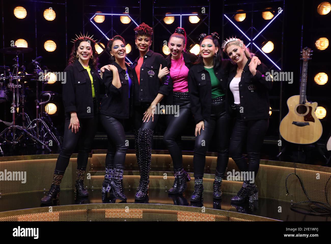 Sydney, Australia. 29th October 2024. The SIX cast put on an exclusive ...