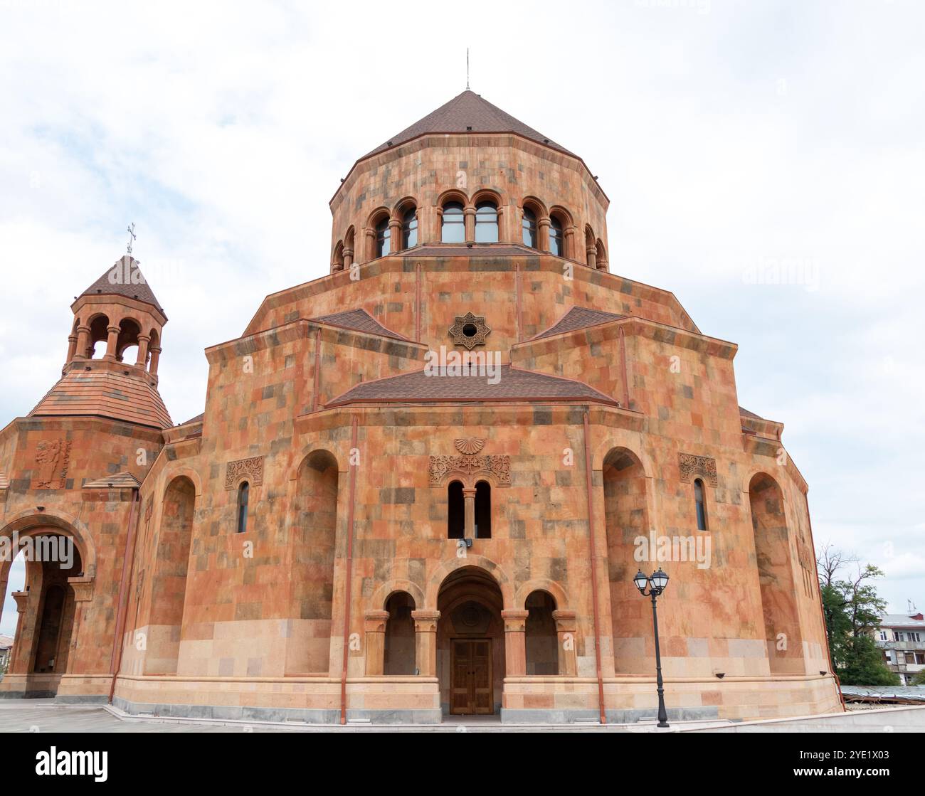 Armenian church in the city of Khankendi - Azerbaijan. Religious ...