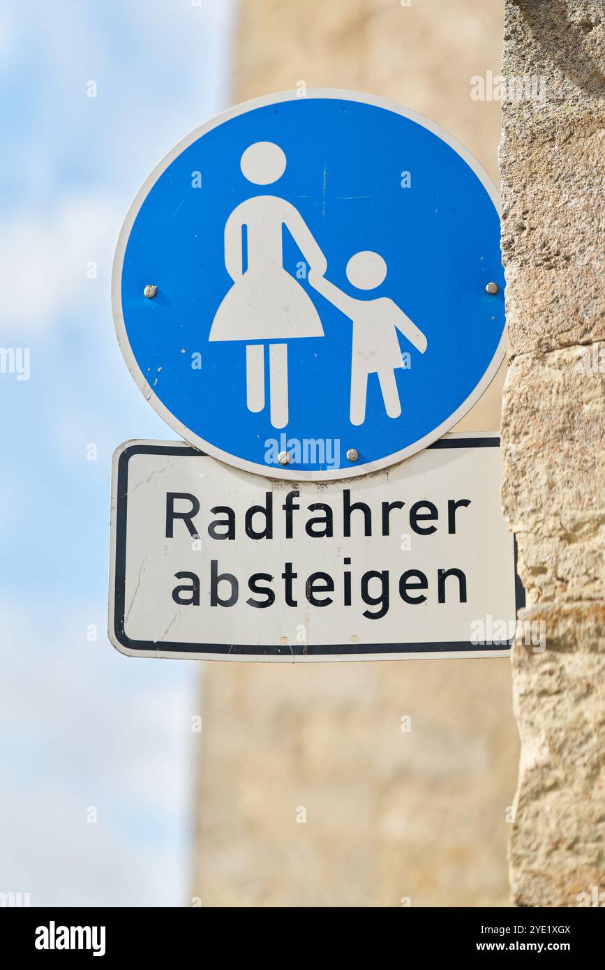 Pedestrian walk sign germany hi-res stock photography and images - Alamy
