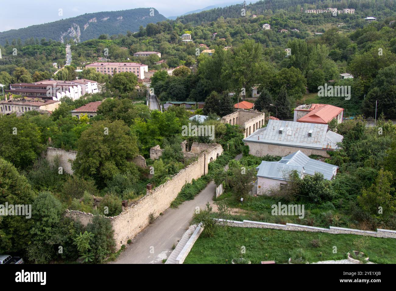 Shusha City after the Karabakh war. Shusha, Azerbaijan Stock Photo - Alamy