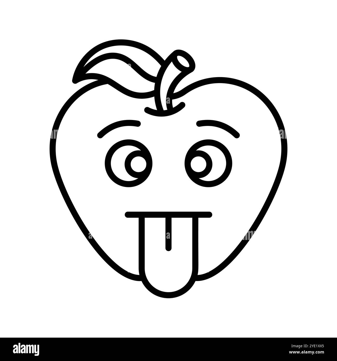 Visually perfect dumb emoji icon design, easy to use and download Stock ...