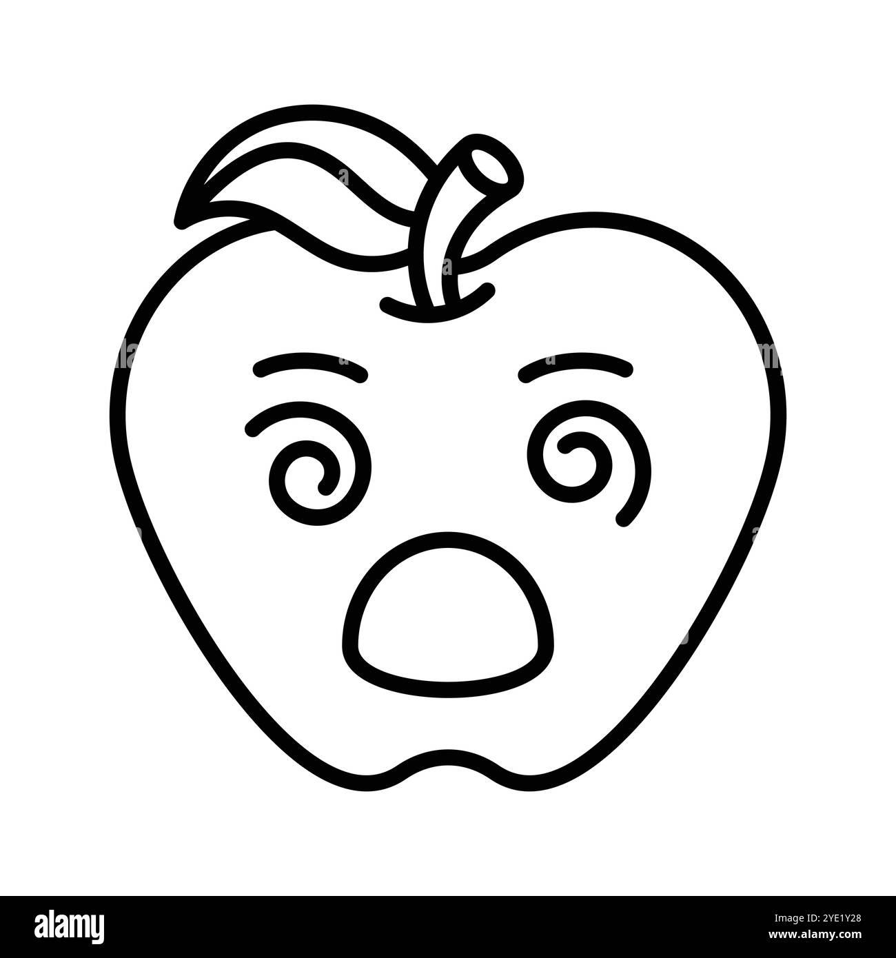 Dizzy emoji icon dizziness hi-res stock photography and images - Alamy