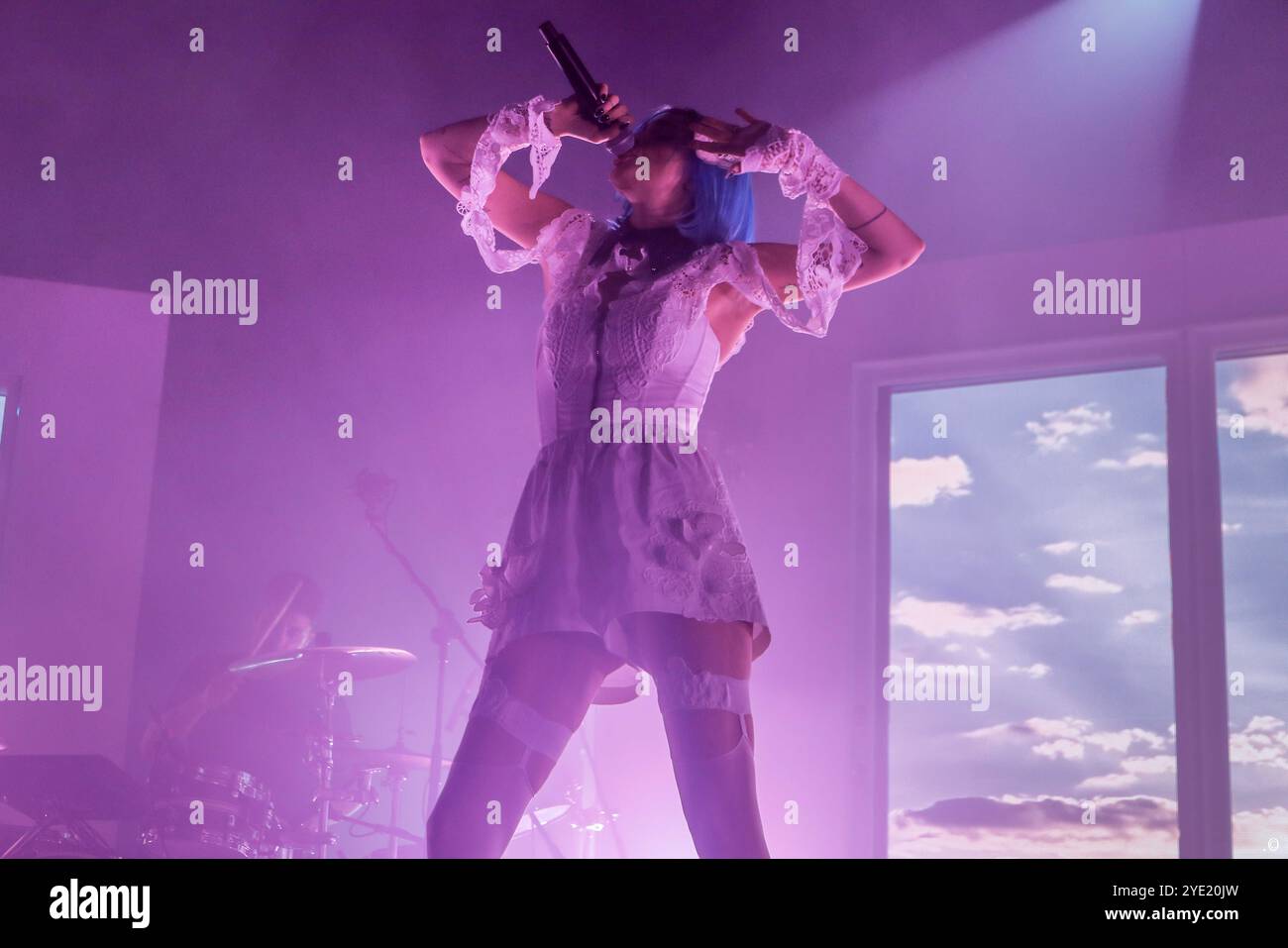 Milan, Fabrique, Italy, October 28, 2024, Rose Villain during Rose ...